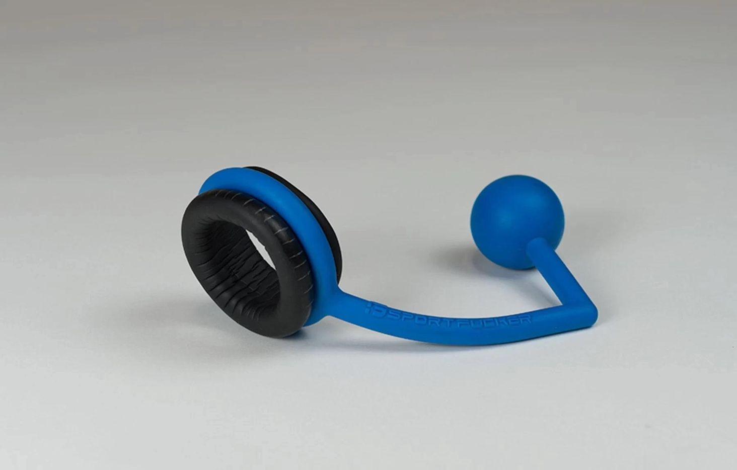 Pierścień erekcyjny ze stymulatorem analnym Jock Lock, Kolor: Niebieski ...