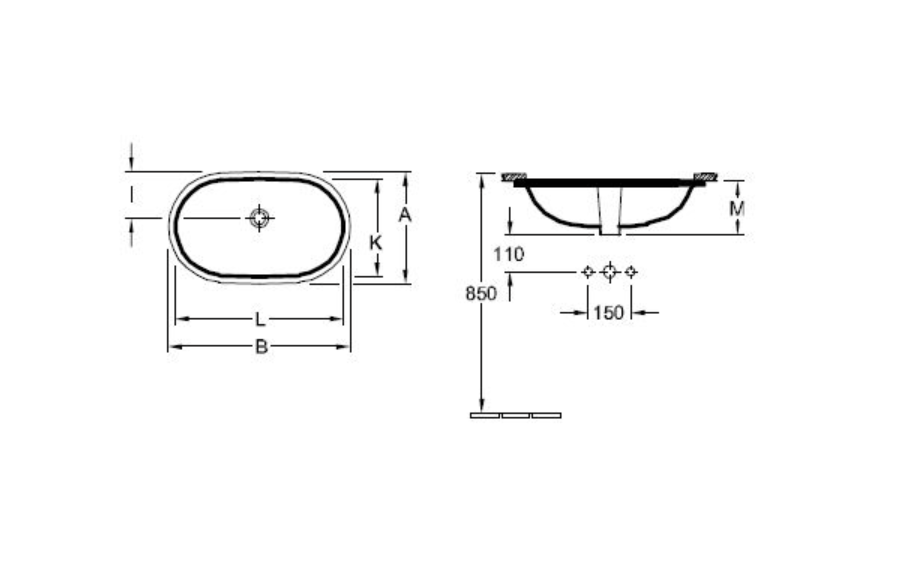 Umywalka Villeroy&Boch O.Novo 53x32 41625001 - Opinie i ceny na Ceneo.pl