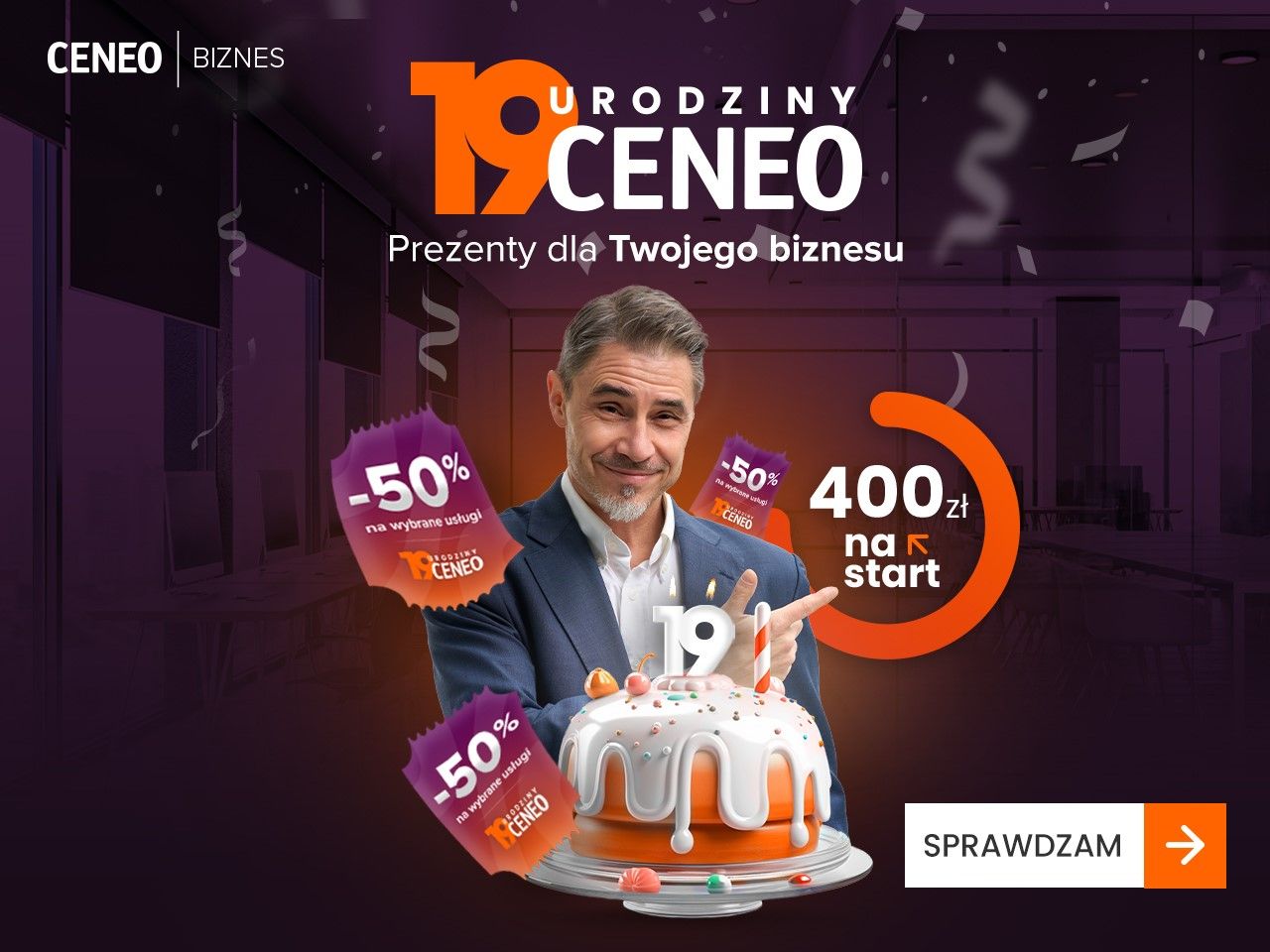 Urodzinowe niespodzianki od Ceneo dla Twojego biznesu - Biznes Ceneo