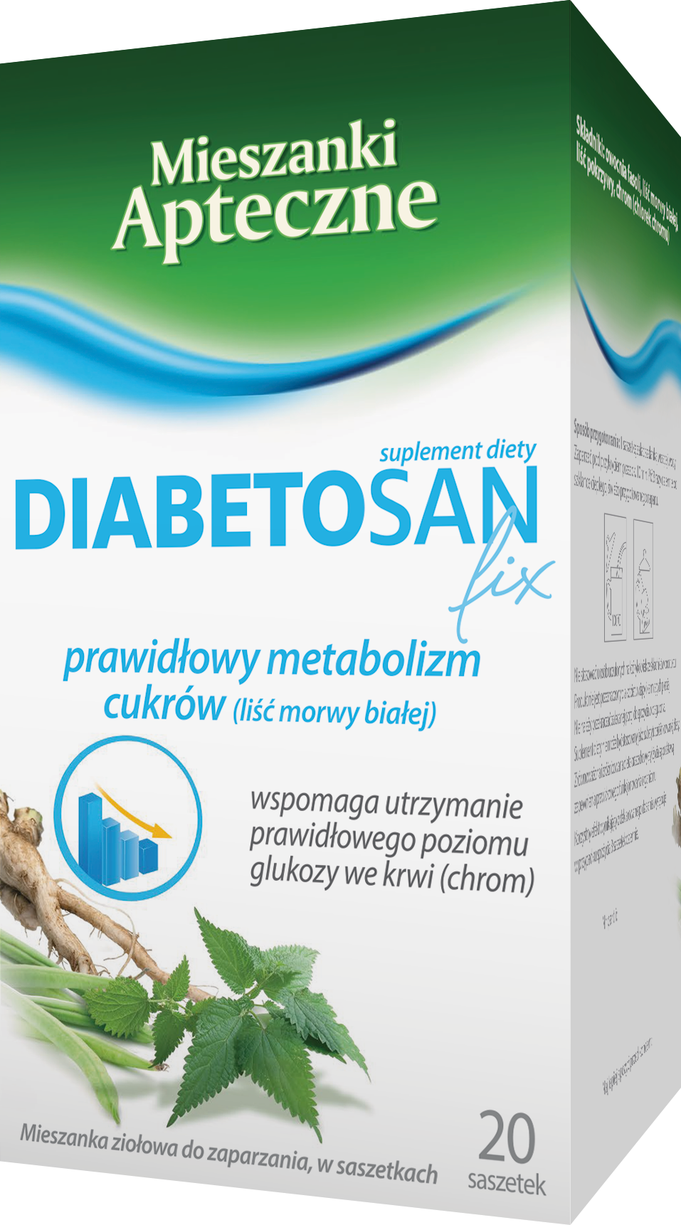 Diabetosan fix 2g 20 sasz. - Opinie i ceny na Ceneo.pl
