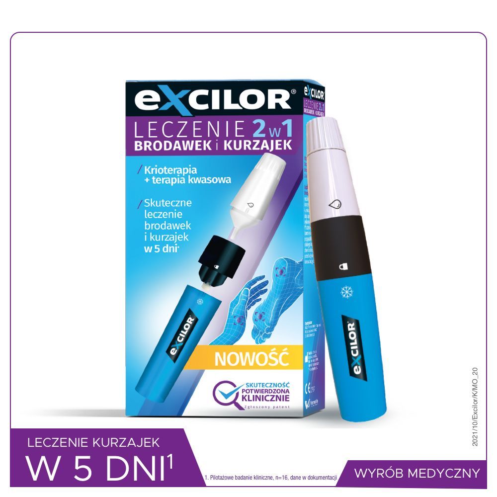 Excilor® Leczenie Brodawek i Kurzajek 2w1 - Opinie, cena na Ceneo.pl