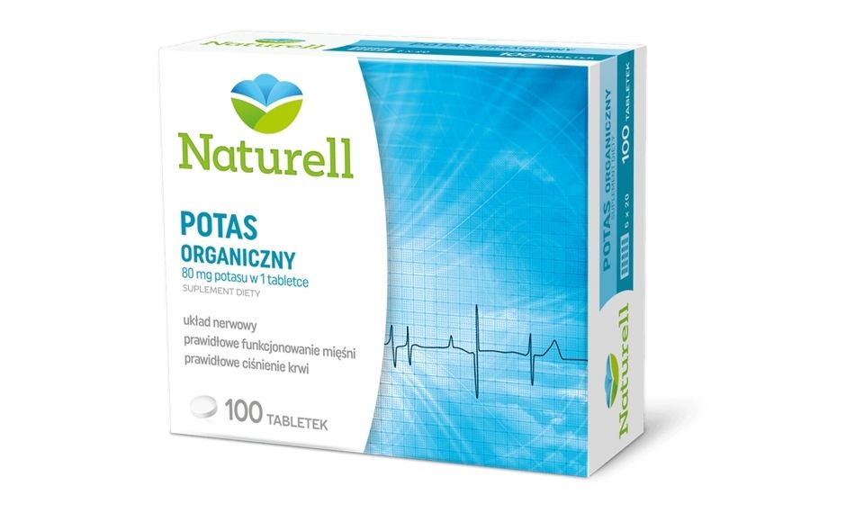 Naturell Potas Organiczny 100 tabl. - Opinie i ceny na Ceneo.pl