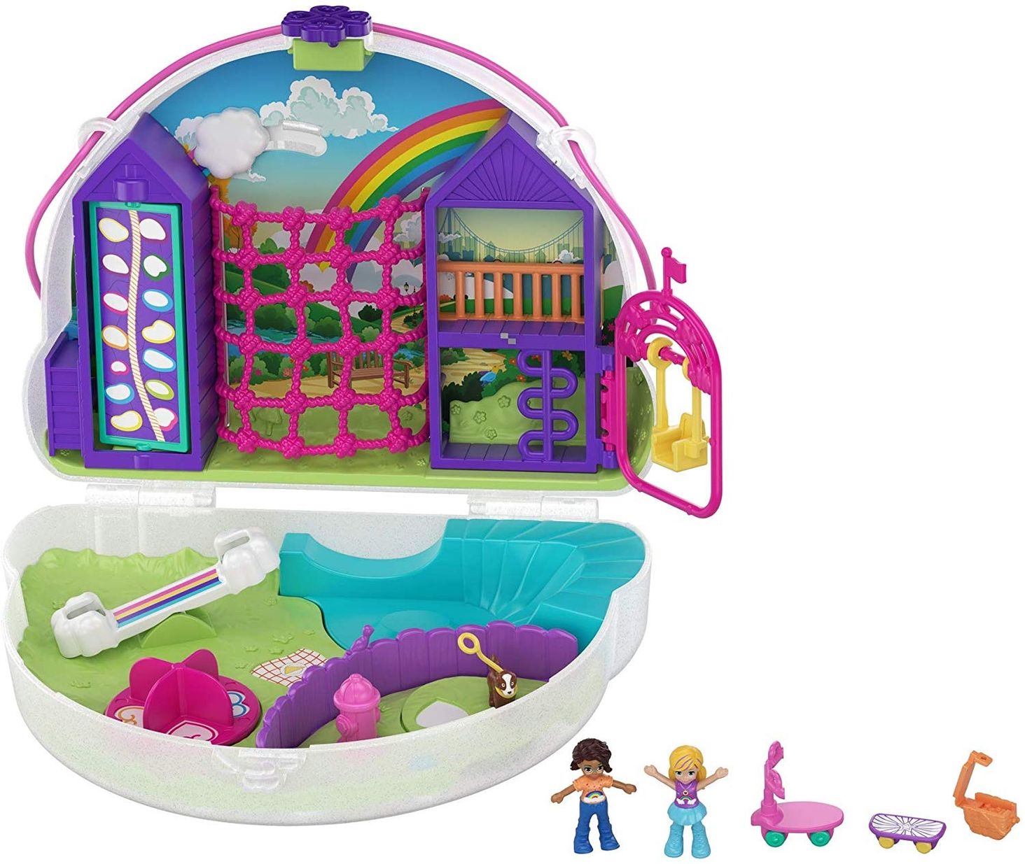 Lalka Mattel Polly Pocket Kompaktowa T czowa Torebka GKJ63 Gkj65 Ceny i opinie Ceneo.pl