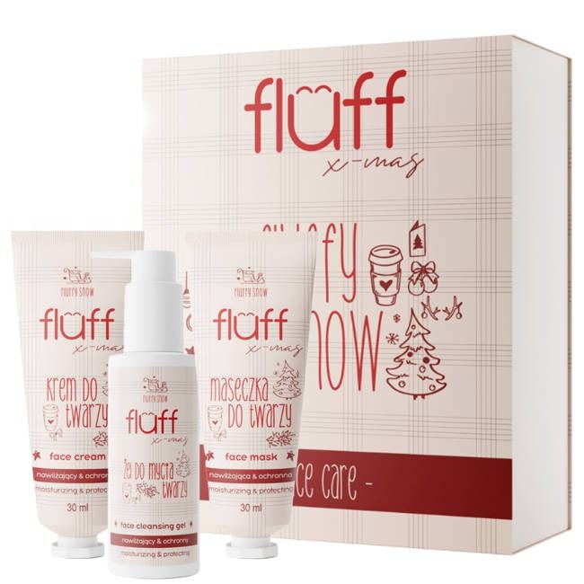 Zestaw dla kobiety Fluff Superfood Zestaw Prezentowy Face Care Fluffy ...