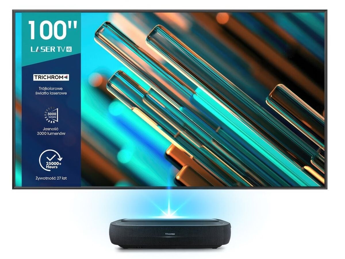 Telewizor Laser Hisense 100L9HD 100 cali 4K 100 cali - Opinie i ceny na ...