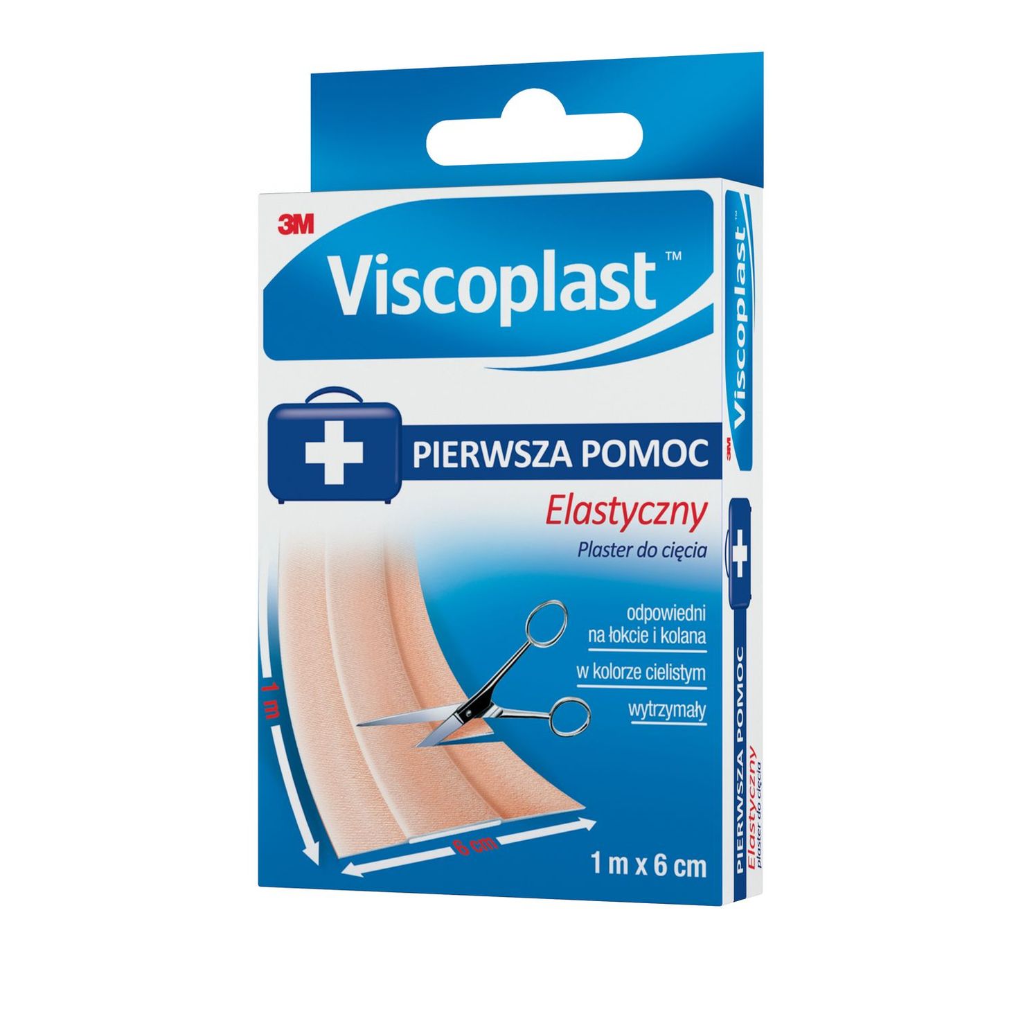 Viscoplast Elastyczny plaster do cięcia 1 m x 6 cm 1 szt - Opinie i ...