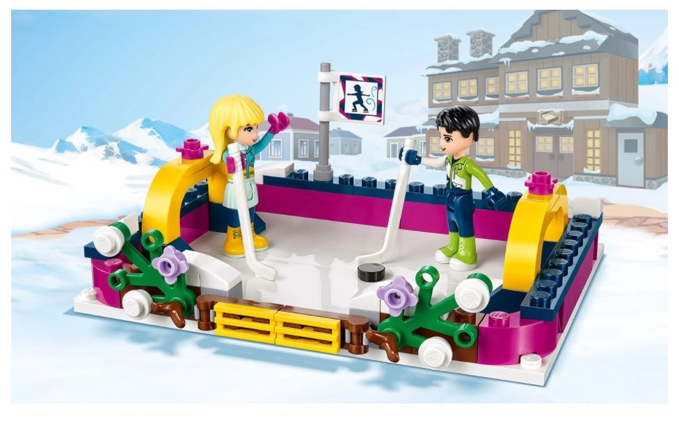 LEGO Friends 41322 Lodowisko w zimowym kurorcie - Ceny i opinie - Ceneo.pl
