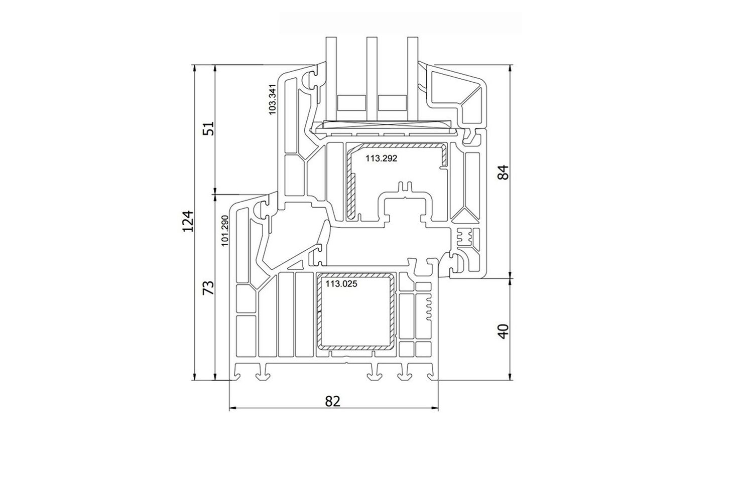 Veka Softline 82 Okno Pcv 90x90 Fix W Ramie - Opinie i ceny na Ceneo.pl