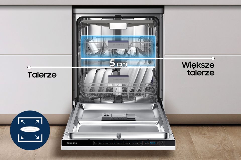Zmywarka do zabudowy Samsung DW60M6050BB - Opinie i ceny na Ceneo.pl