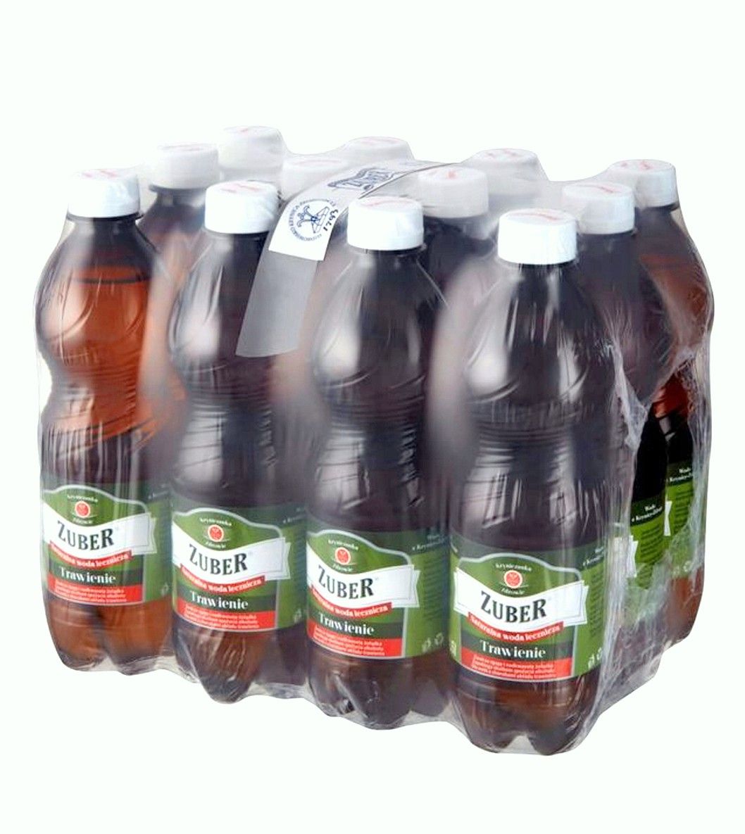 Preparat medycyny naturalnej Woda lecznicza ZUBER 12x0,5L trawienie ...