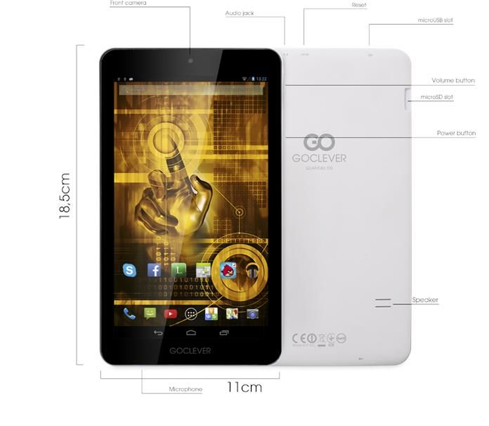 Tablet Goclever Quantum 700 biały - Ceny i opinie na Ceneo.pl