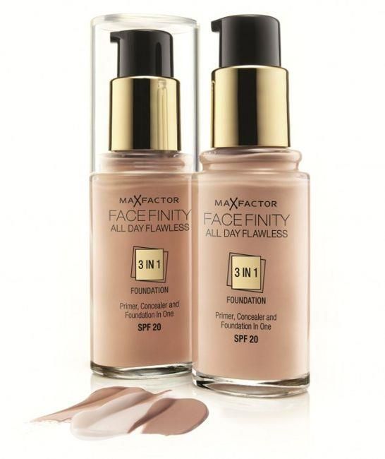 Max Factor Face Finity All Day Flawless Foundation 3in1 Podkład 47 Nude ...