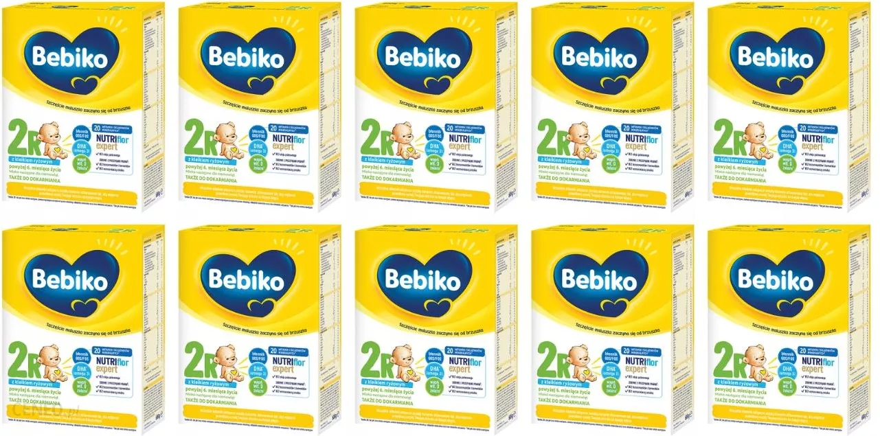 Bebiko 2R Mleko następne powyżej 6. miesiąca życia 10x600g - Ceny i ...