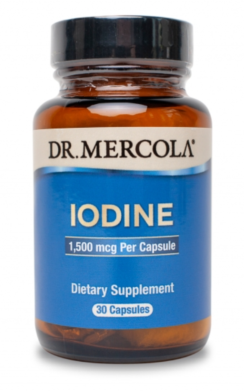 Dr Mercola Jod (Iodine) 1,500mcg 30kaps - Opinie i ceny na Ceneo.pl