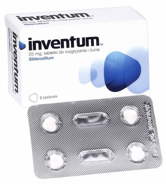 Inventum 25 mg 8 tabl - Opinie i ceny na Ceneo.pl