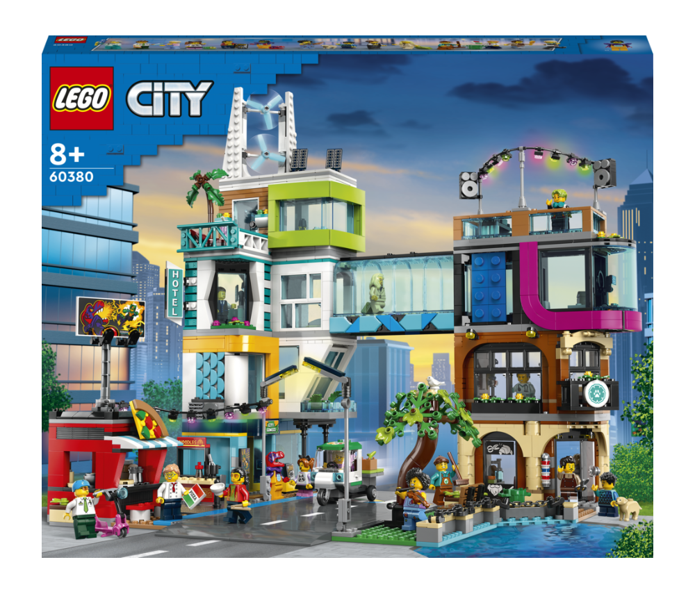 LEGO City 60380 Śródmieście - Ceny i opinie - Ceneo.pl