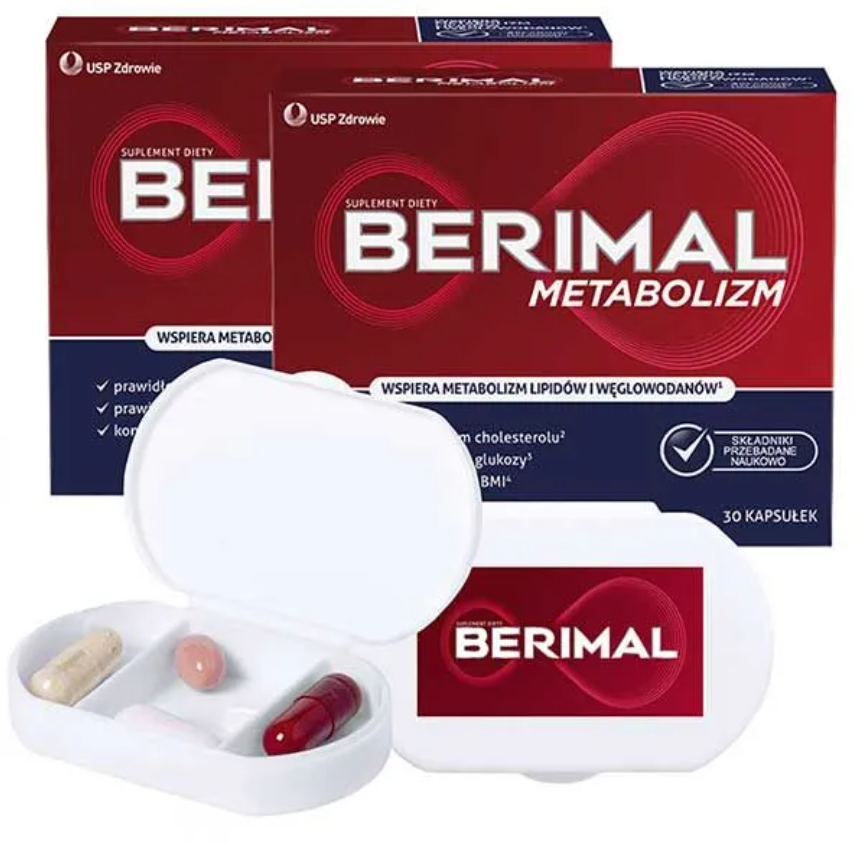 Berimal Metabolizm 30 kaps. - Opinie i ceny na Ceneo.pl