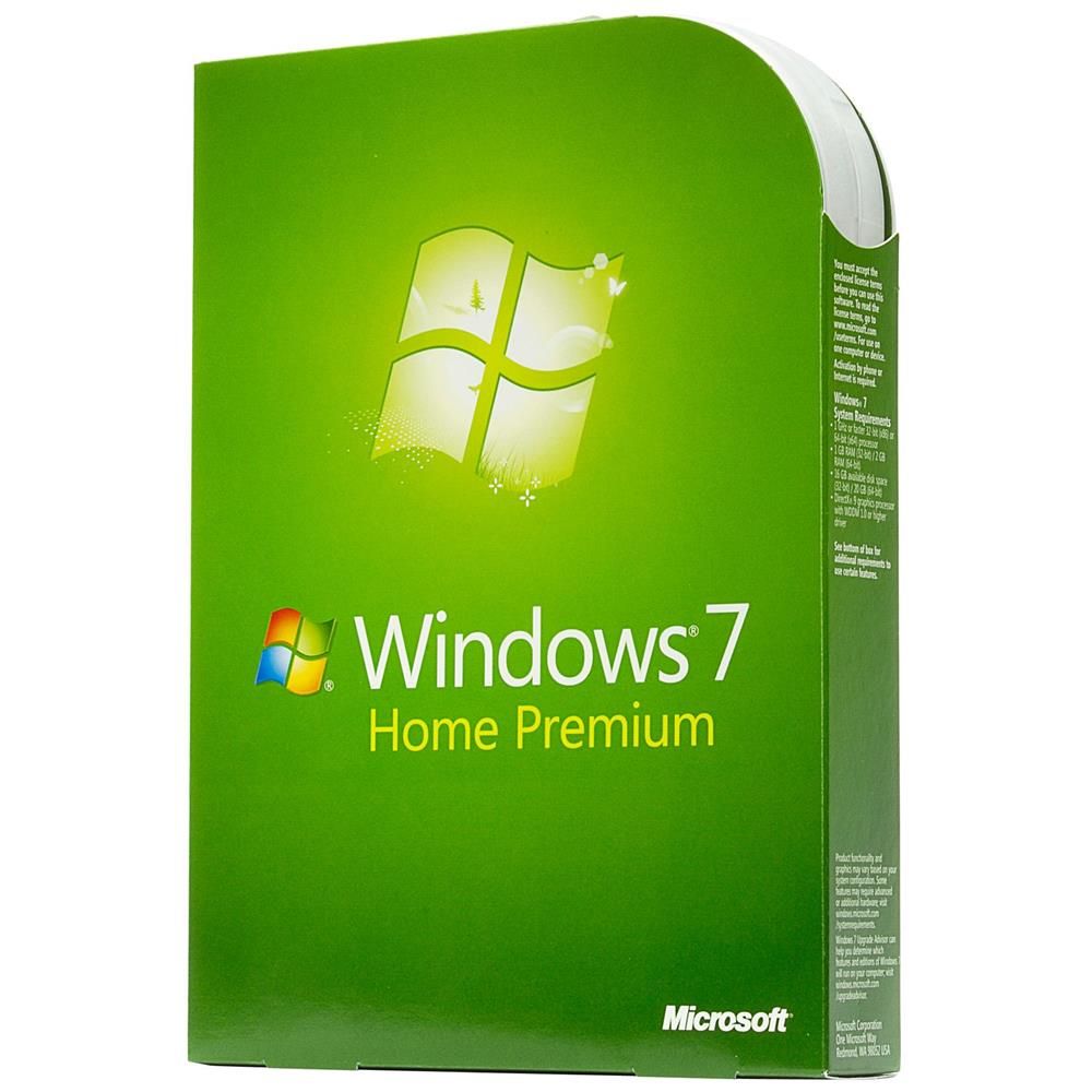 System operacyjny Microsoft Windows 7 Home Premium PL DVD (GFC-00170 ...