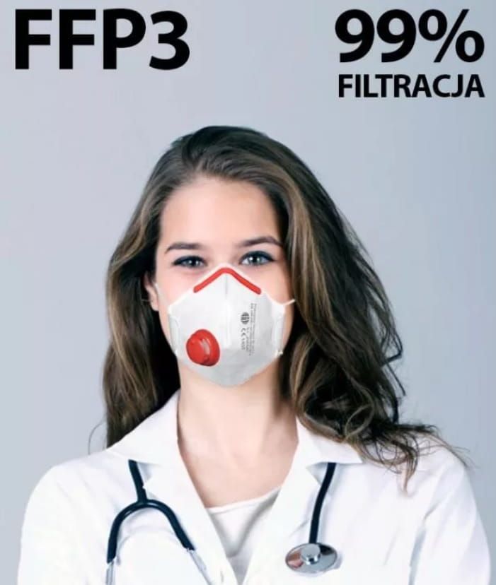 Maseczka Ochronna Maska Ffp3 N99 - Ceny i opinie - Ceneo.pl