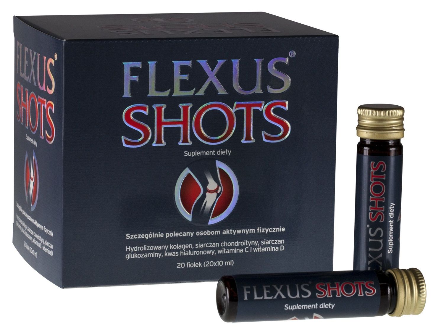 Flexus Shots Na Stawy 20x10ml - Opinie i ceny na Ceneo.pl