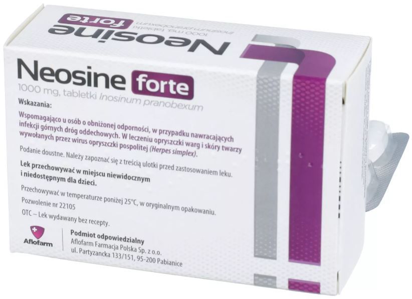 Neosine Forte 1000mg 30 tabl. - Opinie i ceny na Ceneo.pl