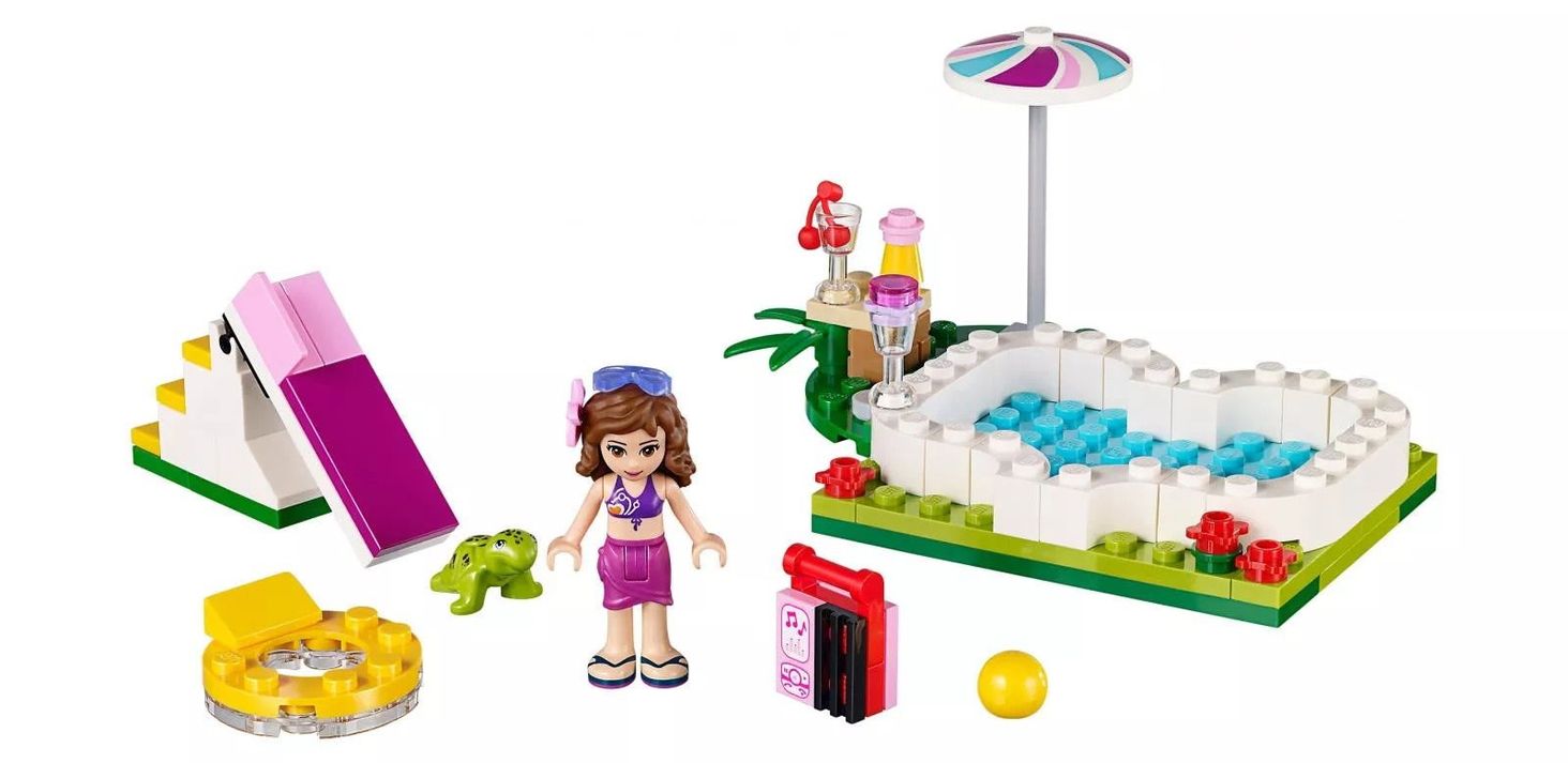 LEGO Friends 41090 Ogrodowy basen Olivii - Ceny i opinie - Ceneo.pl
