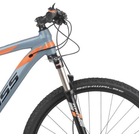 Kross Level 4.0 szary pomarańczowy czarny połysk 27,5 2019 - Rowery ...