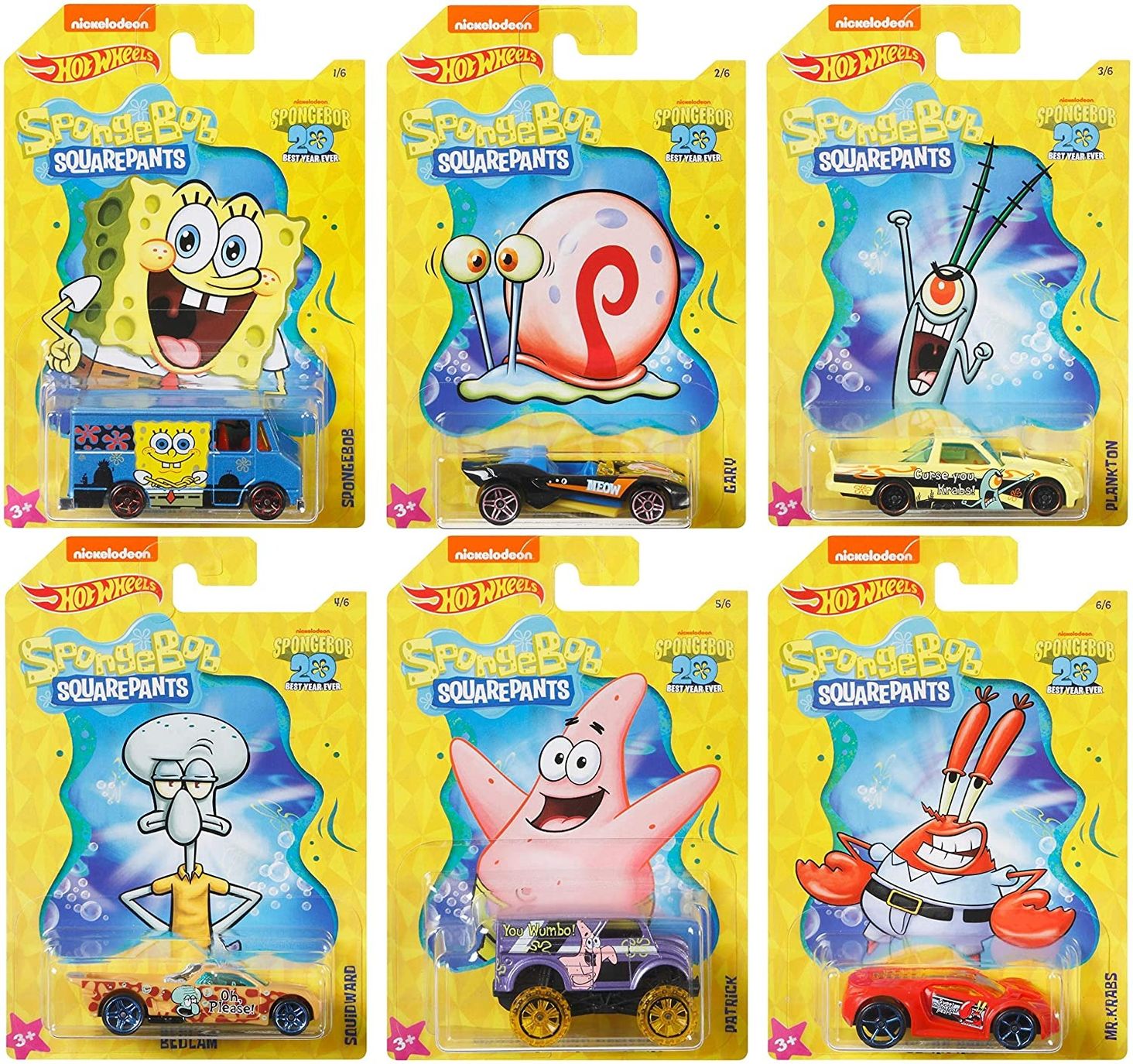 Hot Wheels SpongeBob - Samochodzik Circle Trucker Plankton Gdg83 Gbb34 ...