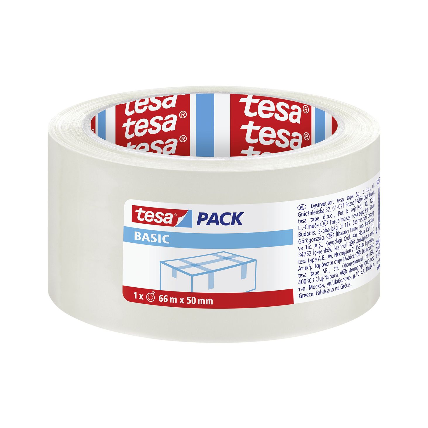 Tesa tesapack Taśma pakowa Basic przezroczysty (58570) - Ceny i opinie ...