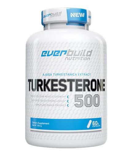 Everbuild Nutrition Turkesteron 500mg 60kaps. - Opinie i ceny na Ceneo.pl