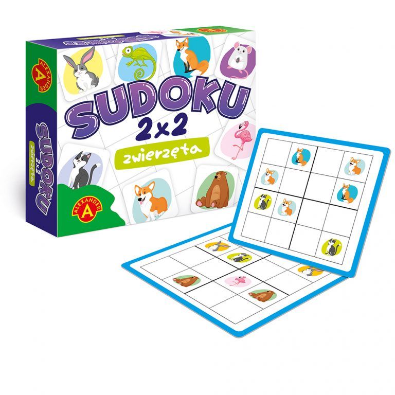 Alexander Sudoku 2x2 Zwierzęta 2285 - Gra dla dziecka - Ceny i opinie ...