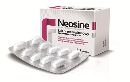 Neosine 0,5 g 50 tabl. - Opinie i ceny na Ceneo.pl