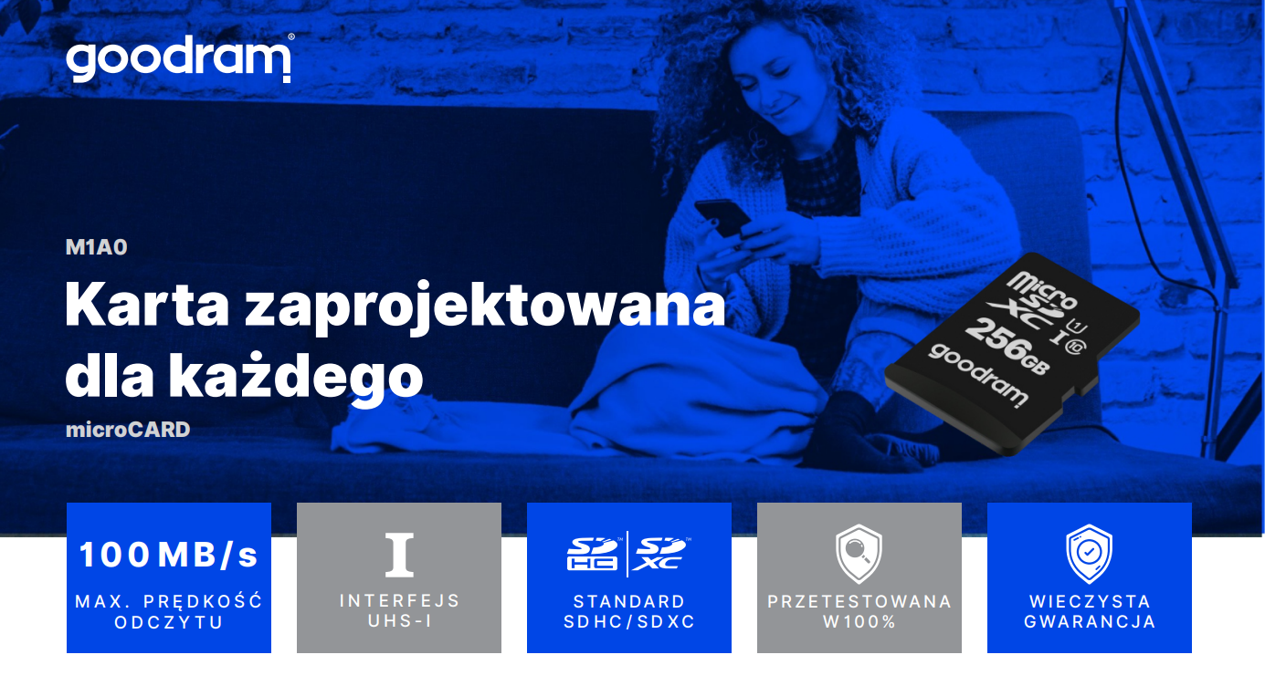 Karta pamięci do aparatu GOODRAM 32GB MICRO CARD class 10 UHS I GOODRAM ...