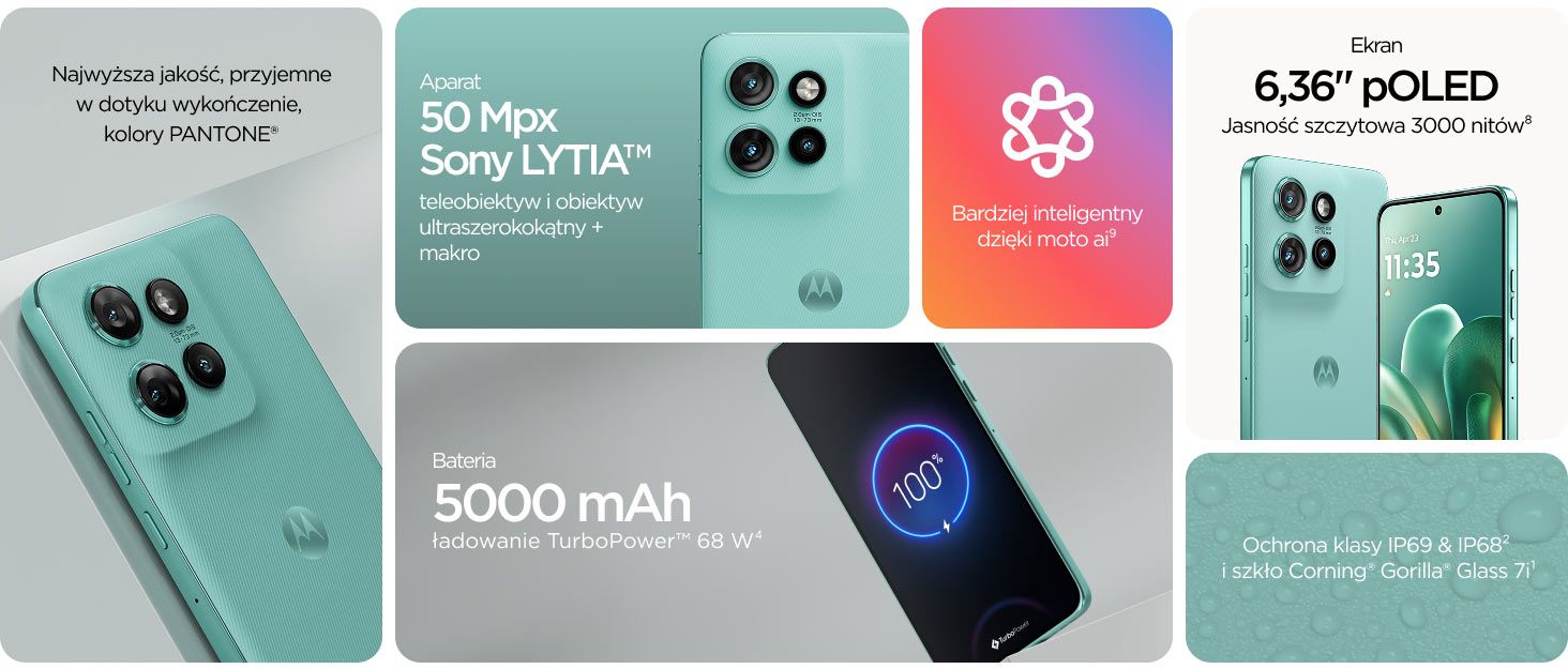 Motorola Edge 60 Neo 5G 12/256GB Szary - Cena, opinie na Ceneo.pl