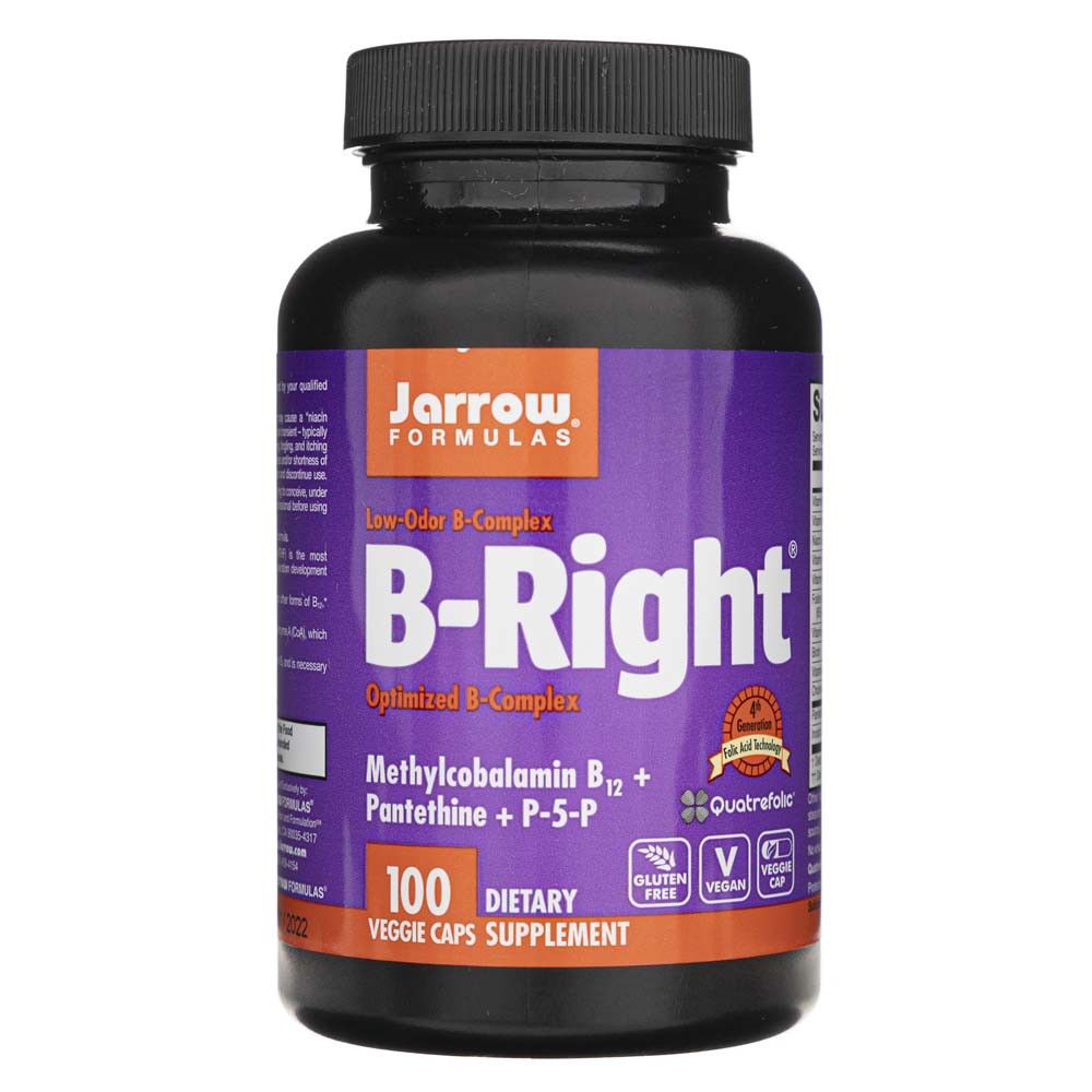 Jarrow B-Right Witaminy B Cholina Inozytol 100 kaps. - Opinie i ceny na ...