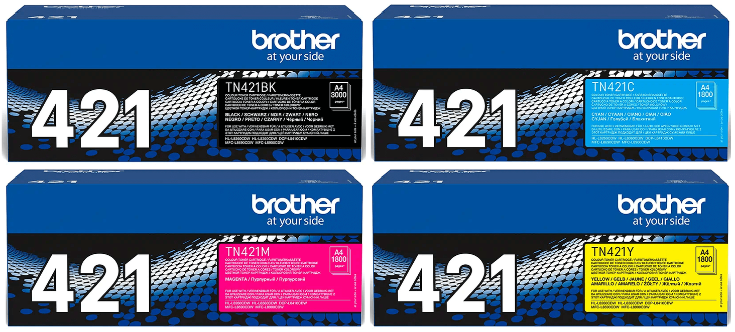 Brother TN-421 CMYK - Opinie i ceny na Ceneo.pl