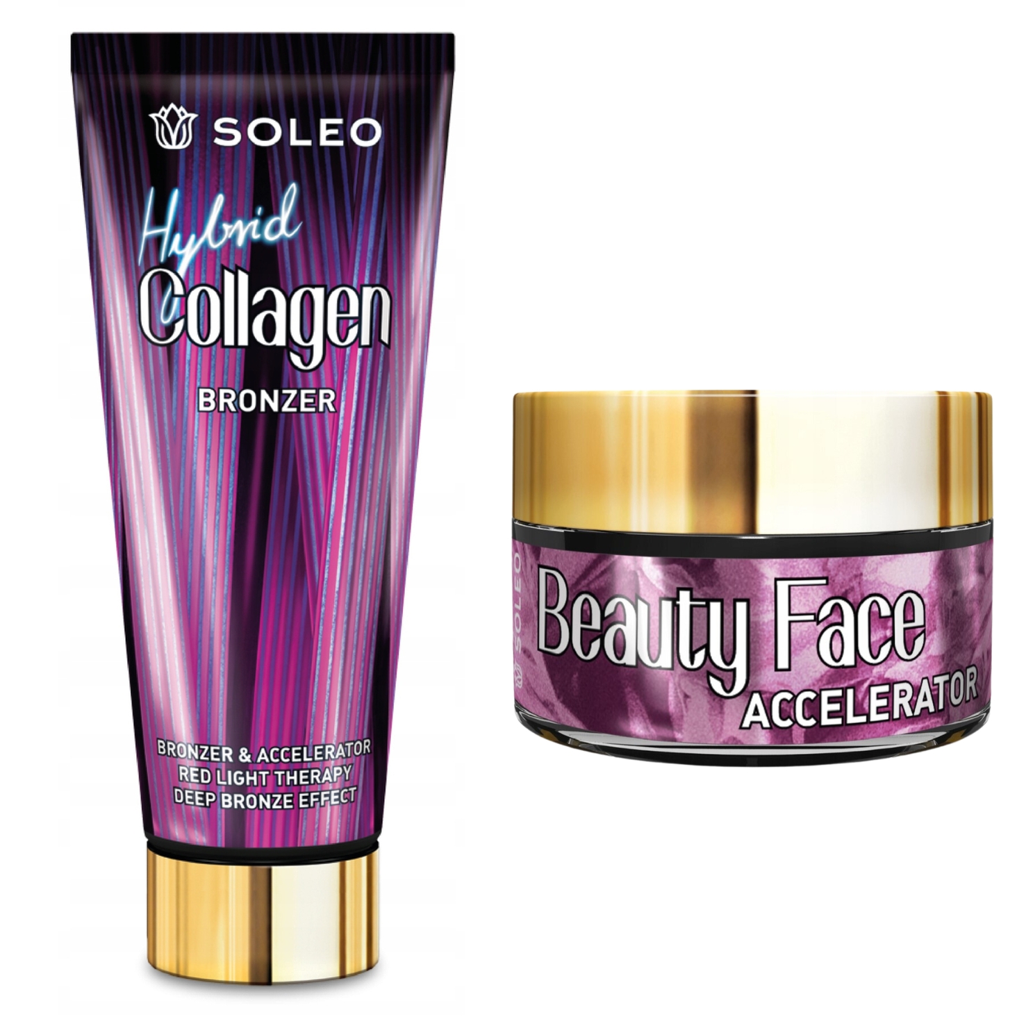Soleo Hybrid Collagen Bronzer + Słoiczek Beauty Face - Opinie i ceny na ...
