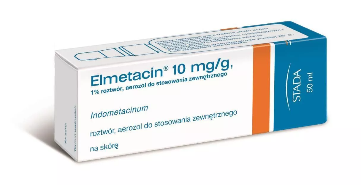 Leki przeciwbólowe Elmetacin 1% aerozol leczniczy 50ml - Opinie i ceny ...