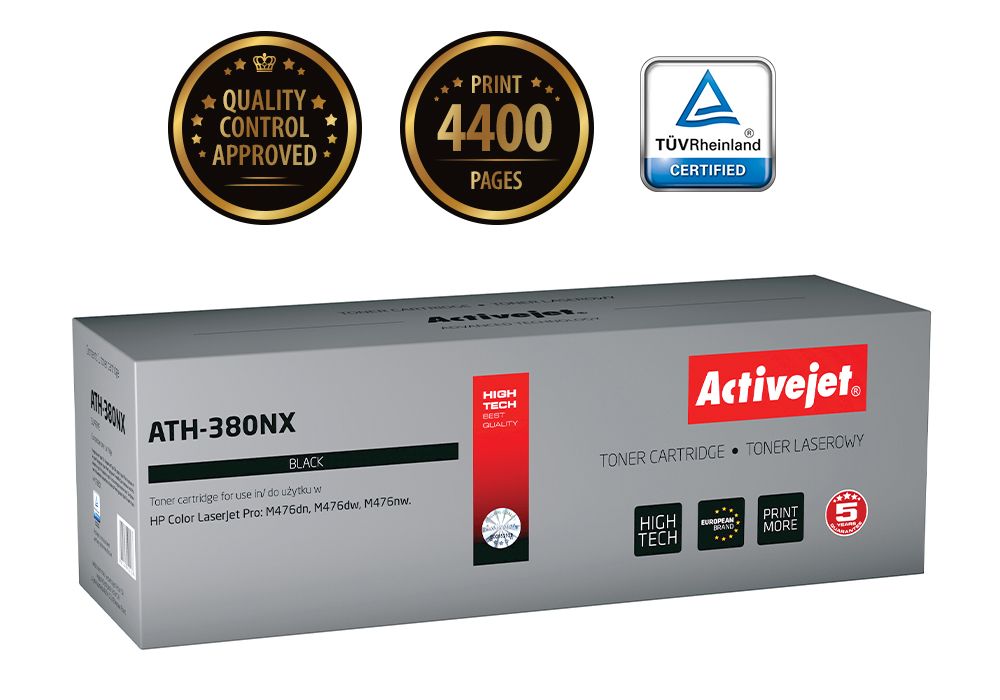 Activejet ATH-380NX Toner do HP CF380X czarny - Opinie i ceny na Ceneo.pl