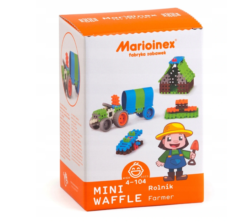 Marioinex Mini Waffle Zestaw Rolnik Średni 902554 - ceny i opinie ...