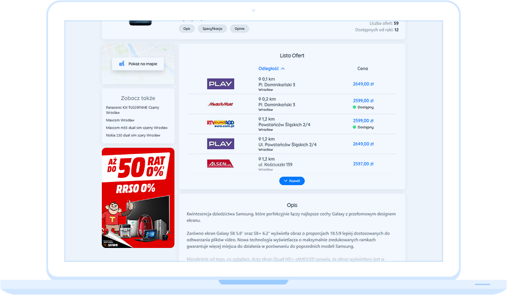 CENEO LOKALNIE reklamuj zakupy stacjonarne w swoim sklepie. - Biznes Ceneo