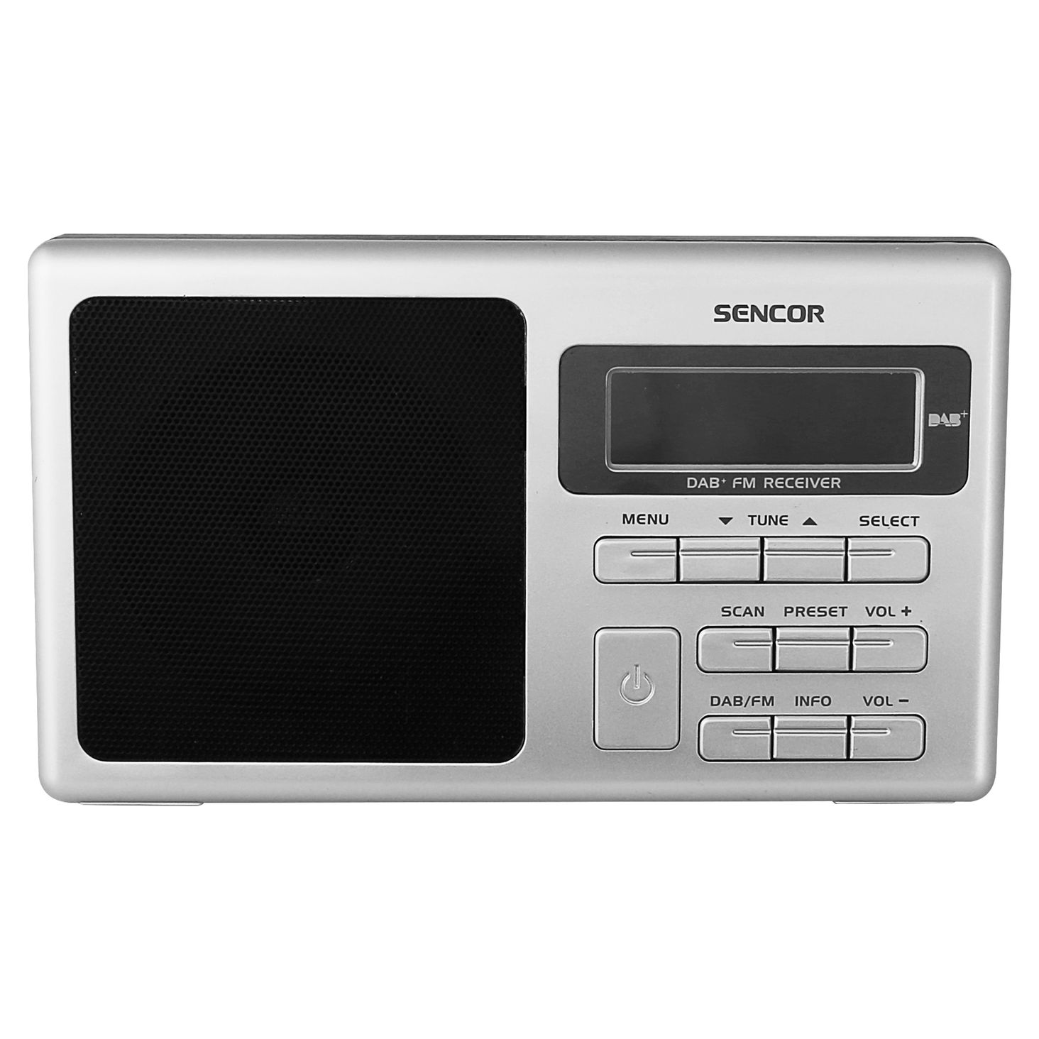 Radio Sencor SRD6400 DAB+ srebrny - Opinie i ceny na Ceneo.pl