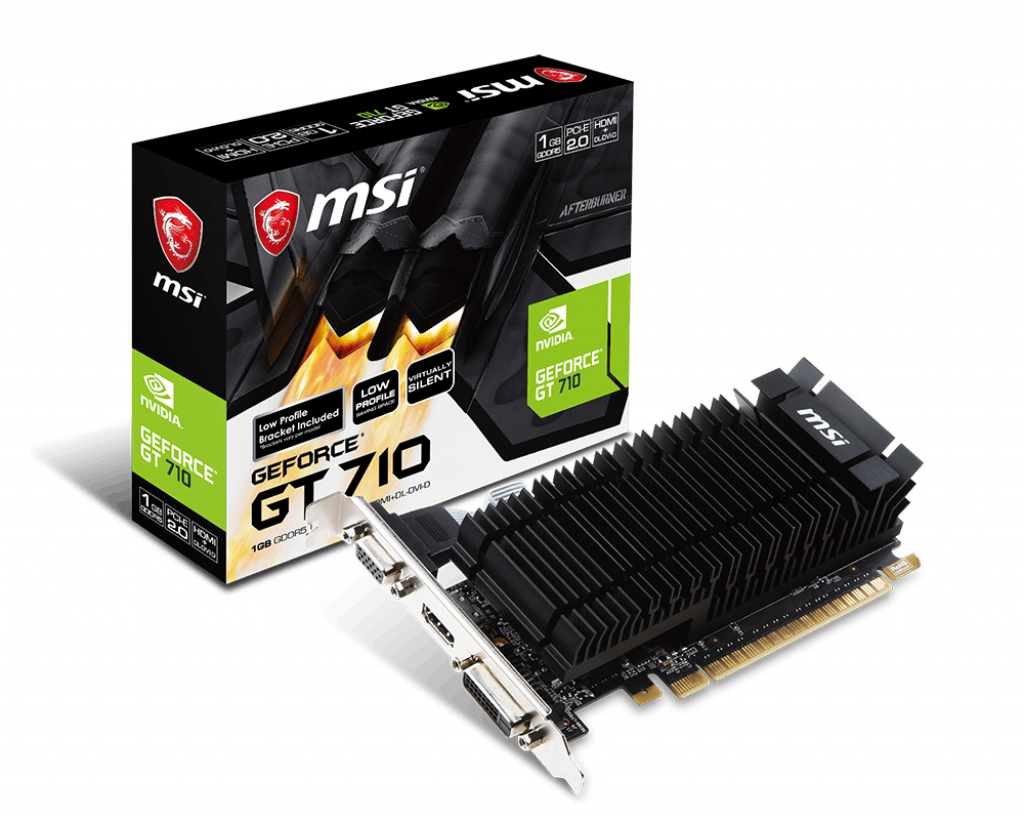 MSI GeForce GT 710 1GB GDDR3 - Karta graficzna - Opinie i ceny na Ceneo.pl