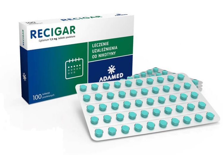 Preparat pomagający rzucić palenie Recigar 1,5mg 100tabl - Opinie i ...