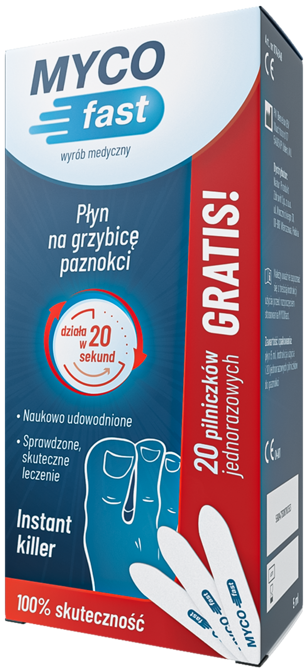 Mycofast Płyn Na Grzybicę Paznokci 5ml - Opinie, cena na Ceneo.pl