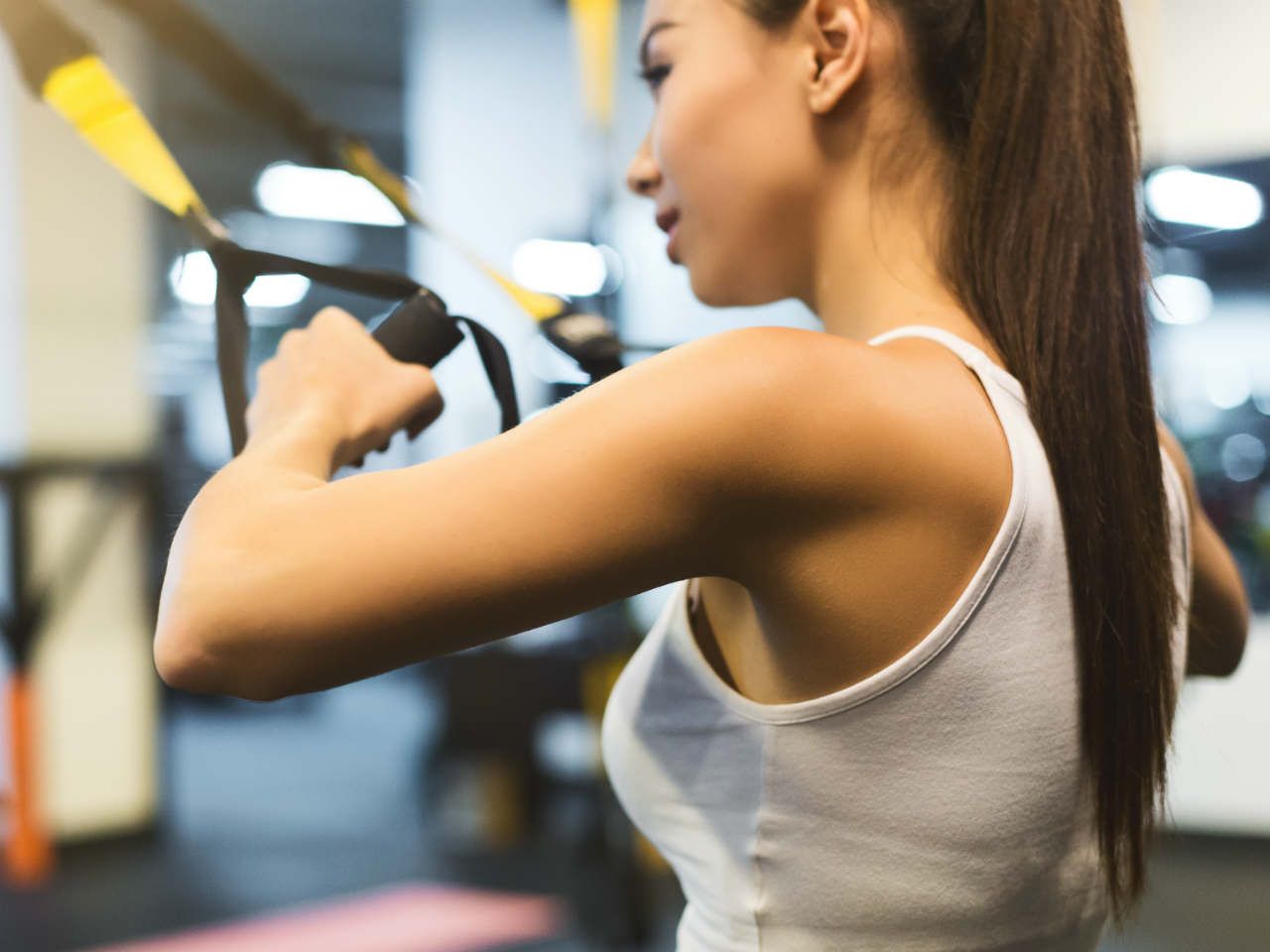 Trening TRX. Ćwiczenia z taśmami dla kobiet - Dbam o siebie