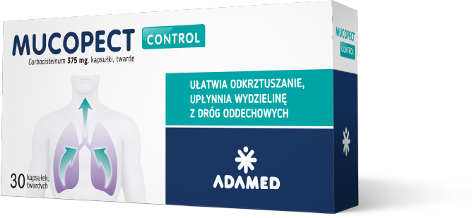 Mucopect Control 375 mg x 30 kaps - Opinie i ceny na Ceneo.pl