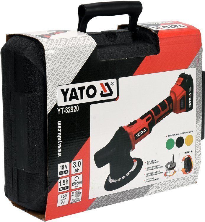 Yato Polerka mimośrodowa YT-82920 - Opinie i ceny na Ceneo.pl