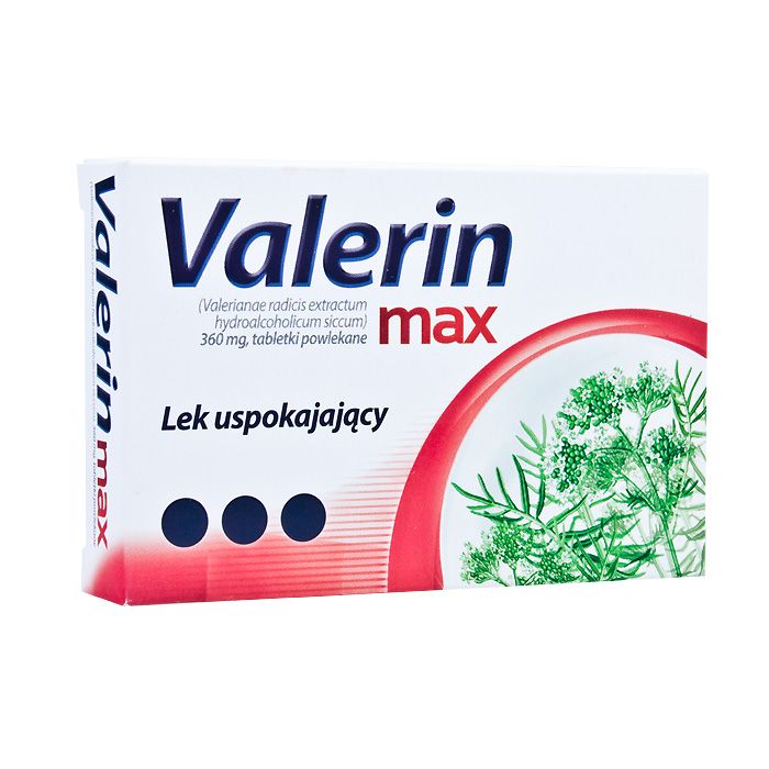 Lek na układ nerwowy Valerin Max 10 tabl - Opinie i ceny na Ceneo.pl