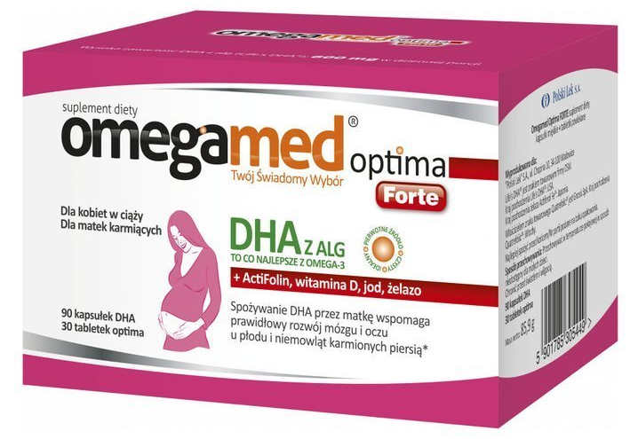 Omegamed Optima Forte 90kaps.+ 30tabl. - Opinie i ceny na Ceneo.pl